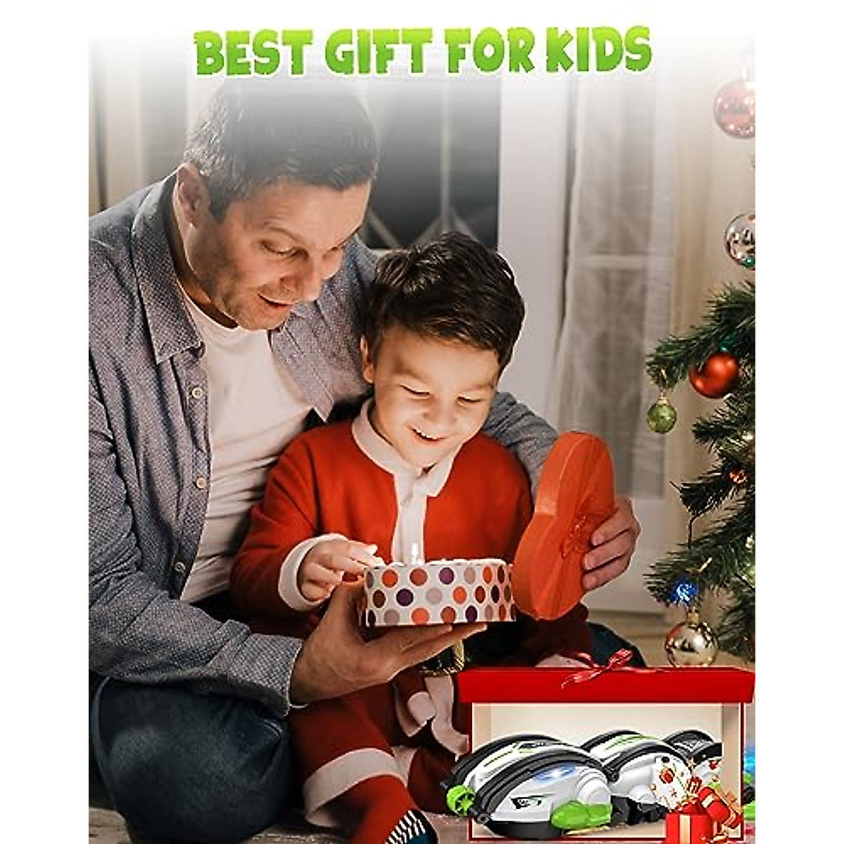 2023 Remote Control Car Snake 360° Rolling - RC Stunt Snake Car with LED Lights，2 Batteries 60+min，Indoor/Outdoor Toys for Kids Ages Age 6-12，Gifts for Christmas Birthday