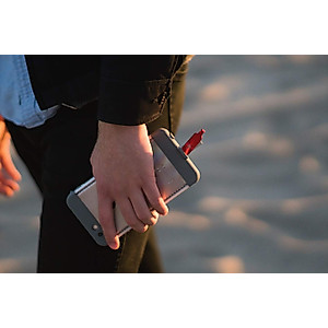 ADAM elements iKlips Duo+ 128GB MFi Certified Premium Flash Drive Compatible with iPad, iPhone (128GB, Adam Red)