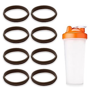 8 PCS Gatorade Water Bottle Cap Replacement Gasket, Replacement Airtight Silicone Lid Fitting Compatible with Gatorade Water Cup Lids, Replacement Part for Gatorade GX Bottle
