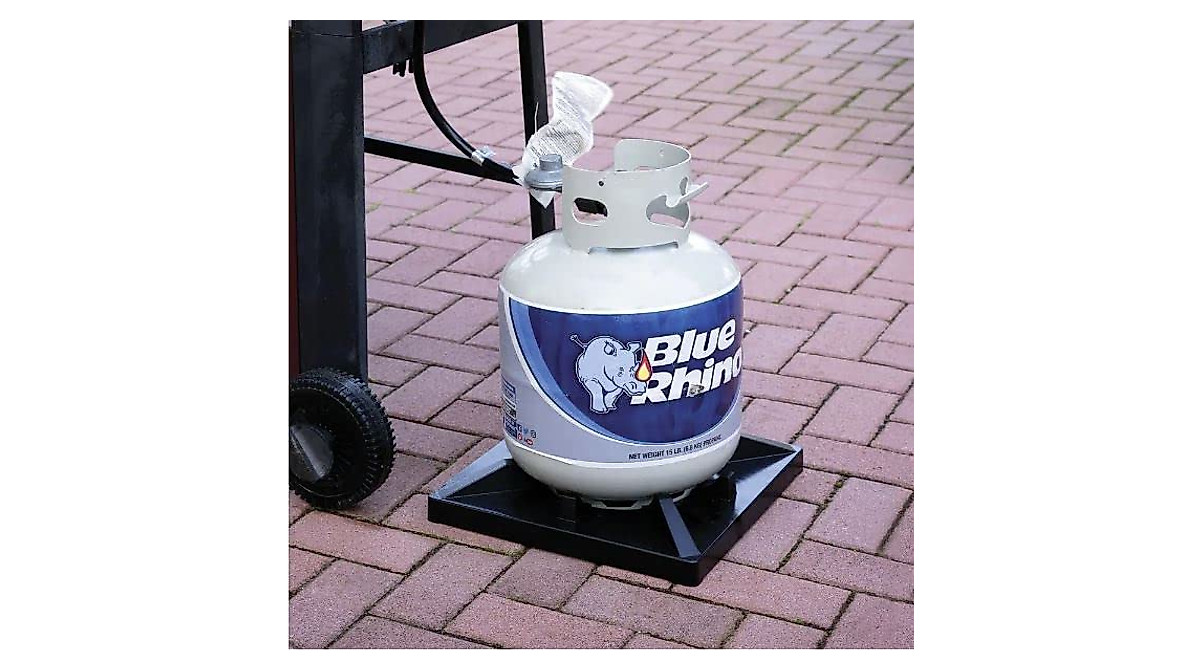 Mr. Bar-B-Q Propane Tank Holder - Rust-Free Stability