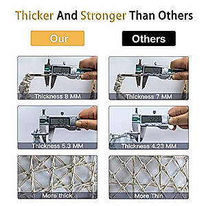 YRYM HT Hammock Chair - Hanging Chair for Bedroom Outdoor Swing Chair for Bedroom Teen Girl Gift Bohemian Style for Patio, Porch, Deck, Yard, Garden