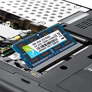 DUOMEIQI Ram DDR3 8GB Kit (2 X 4GB) PC3-8500 PC3 8500S DDR3 1066MHz SO-DIMM CL7 204 Pin 1.5v 2RX8 Sodimm DDR3 Non-ECC Unbuffered Notebook Memory Laptop RAM Modules