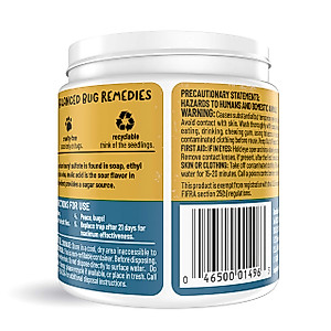 Bug Botanist Fruit Fly Trap: Natural Indoor Fruit Fly Killer, Family & Pet Friendly, 5.4oz Container