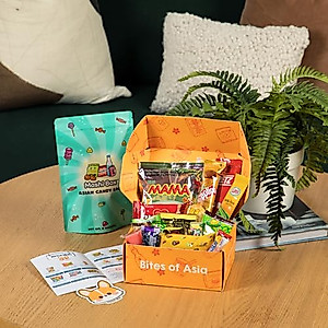 Mashi Box Asian Candy Mystery Variety Pack | 40 PCS | Mix of Japanese/Chinese/Vietnamese/Korean/Indonesia/Thai Candy and more!