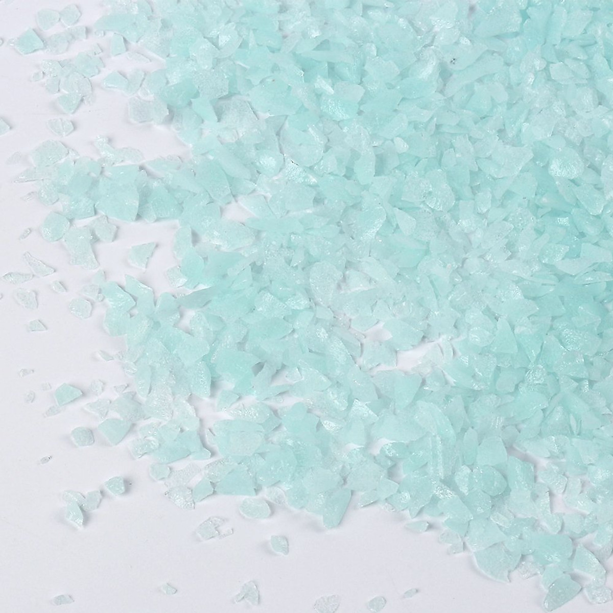 Alan Stone Glow in The Dark Home and Garden Fish Tank Aquarium Decorative Sand Gravel Rock (3-5mm, Aqua)