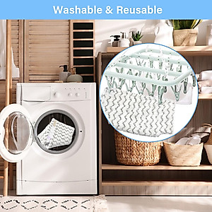 S3973D Steam Mop Replacement Pads for Shark Lift-Away Pro & Genius Steam Pocket Mop S3973 S3973D S5003D S3973WM S5001 S5002Q S5003A S5004 S5004W S6001W S6001WM S6002 S6002C,Part # P184WQ, 8 Pack