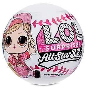 L.O.L. Surprise! All Star Sports Ultimate Collection Series 1 with 12 Sparkly Baseball Dolls, Each 8+ Surprises, Ultra-Rare Beatnik Babe, 2 Teams, Gift for Kids, Toy for Girls Boys Ages 4 5 6 7+ Years Old
