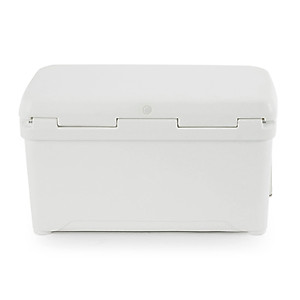 Engel Coolers ENG65 Cooler | 70 Can High Performance Durable Seamless Rotationally Molded Ice Box for Camping, Hunting, and Fishing - White