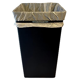 Binband – rubber bands for holding rubbish bin liners in place, re-usable elastic bands for trash cans, 8” (20cm) flat length, quality, pack of 2 black elastic loops