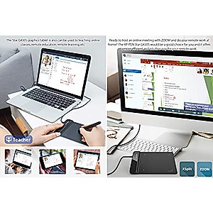 Drawing Tablet XPPen G430S OSU Tablet Graphic Drawing Tablet with 8192 Levels Pressure Battery-Free Stylus, 4 x 3 inch Ultrathin Tablet for OSU Game, Online Teaching Compatible with Window/Mac Black
