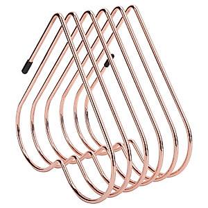 Magazine Holder, Heart Shaped File Holder Book Rack, Desktop File Sorter Magazine Organize Letter Storage for Document Folder(Rose Gold)