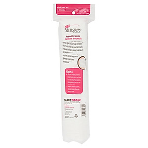 Swisspers Premium Hypoallergenic Cotton, 100 count (pack of 3) = 300 count