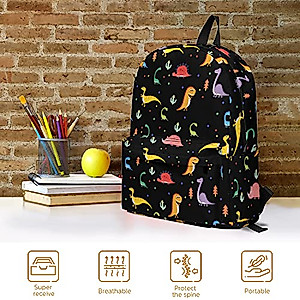 Travel Backpack Dinosaurs Backpacks Laptop Backpacks Lightweight Daypack Mini Backpack For Boys Girls 16 Inch