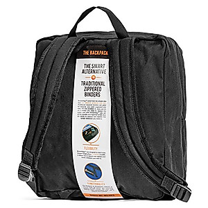 BinderBag Backpack Zippered 3-Ring Binder Bag (Blue)