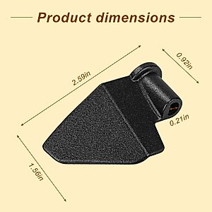 CBK-110KP Kneading Paddle Compatible with Cuisinart Bread Maker Machine, Fits Model CBK-110 CBKK-110P1 Only Bread Maker Replacement for Kneading Paddle