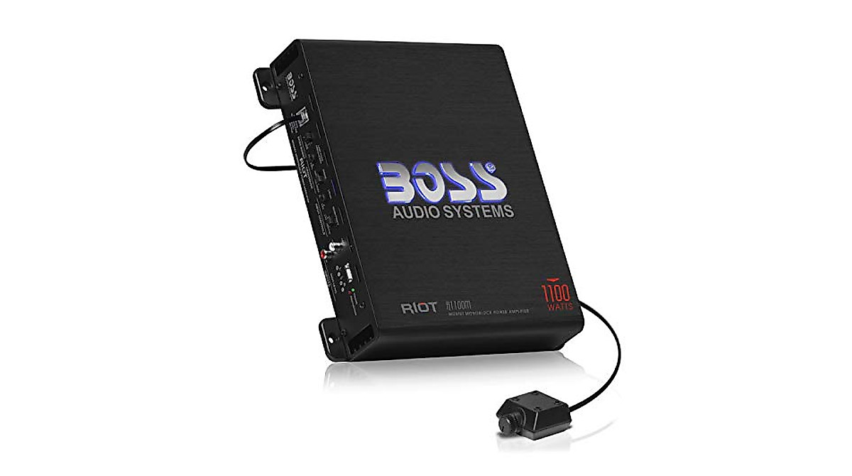 BOSS Audio Systems R1100M Riot Series Car Audio Subwoofer Amplifier ...