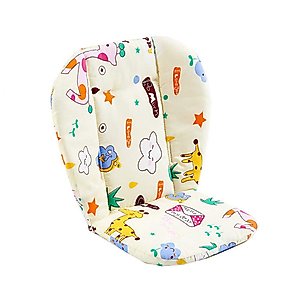 High Chair Cushion, High Chair Pad/seat Cushion/Baby High Chair Cushion,Soft and Comfortable,Light and Breathable,Make The Baby More Comfortable (Pink Deer Pattern)