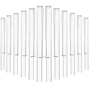 Yeshone Music Stand Clips Music Stand Page Holder Transparent Sheet Holder Clear Acrylic Music Read Clip for Wind for Musician Outdoor (12 Pieces)