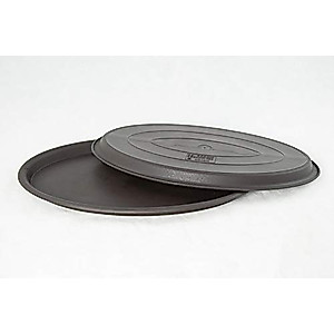 2 Oval Plastic Humidity/Drip Tray for Bonsai Tree 9"x 6.25"x 0.5" - Black