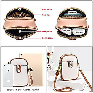 CROJUYI Small Crossbody Bags Shoulder Bag for Women Ladies Cell Phone Wallet Purse and Handbag