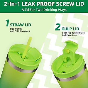 BJPKPK 22oz Tumbler With lid And Straw Stainless Steel Travel Coffee Mug Insulated Tumblers Cups,Bamboo Grove