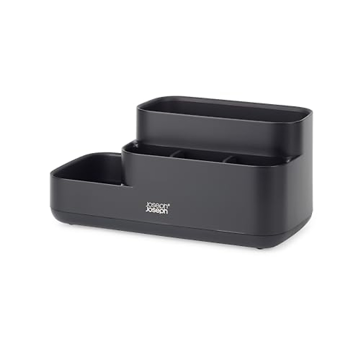 Joseph Joseph EasyStore - Bathroom Storage Caddy Organizer for bathroom accessories, Matt Black