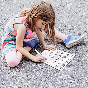 Handwriting Practice Letter Tracing for Kids: Board for Cursive & Printing Style with Dry Erase Marker for Preschooler - Reusable Wipe Clean ABC Alphabet Learn to Write, 8.3 x 11 Inches
