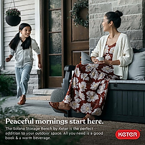 Keter Westwood 150 Gallon Storage Bench Solana 70 Gallon Storage Bench