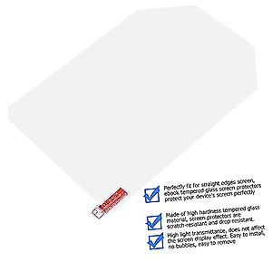 SWOOMEY Peacock Applique Clear Protective Film 2pcs Tempered glass film Reader Tempering protective film ebook tempered glass film protector ebook ebook screen film clear e-