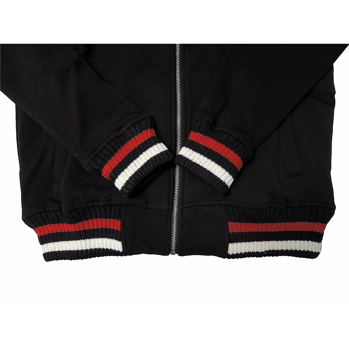 Lonsdale DOVER Black Zip Jacket Sweatshirt Regular Fit (X-Large (XL) Regular-Fit)