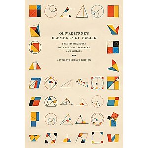 Oliver Byrne's Elements of Euclid: The First Six Books with Coloured Diagrams and Symbols