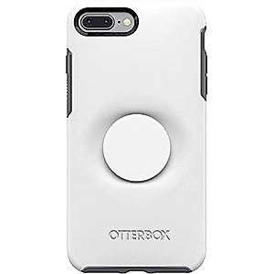 OtterBox + Pop Symmetry Series Case for iPhone 7 Plus and iPhone 8 Plus (Polar Vortex White)