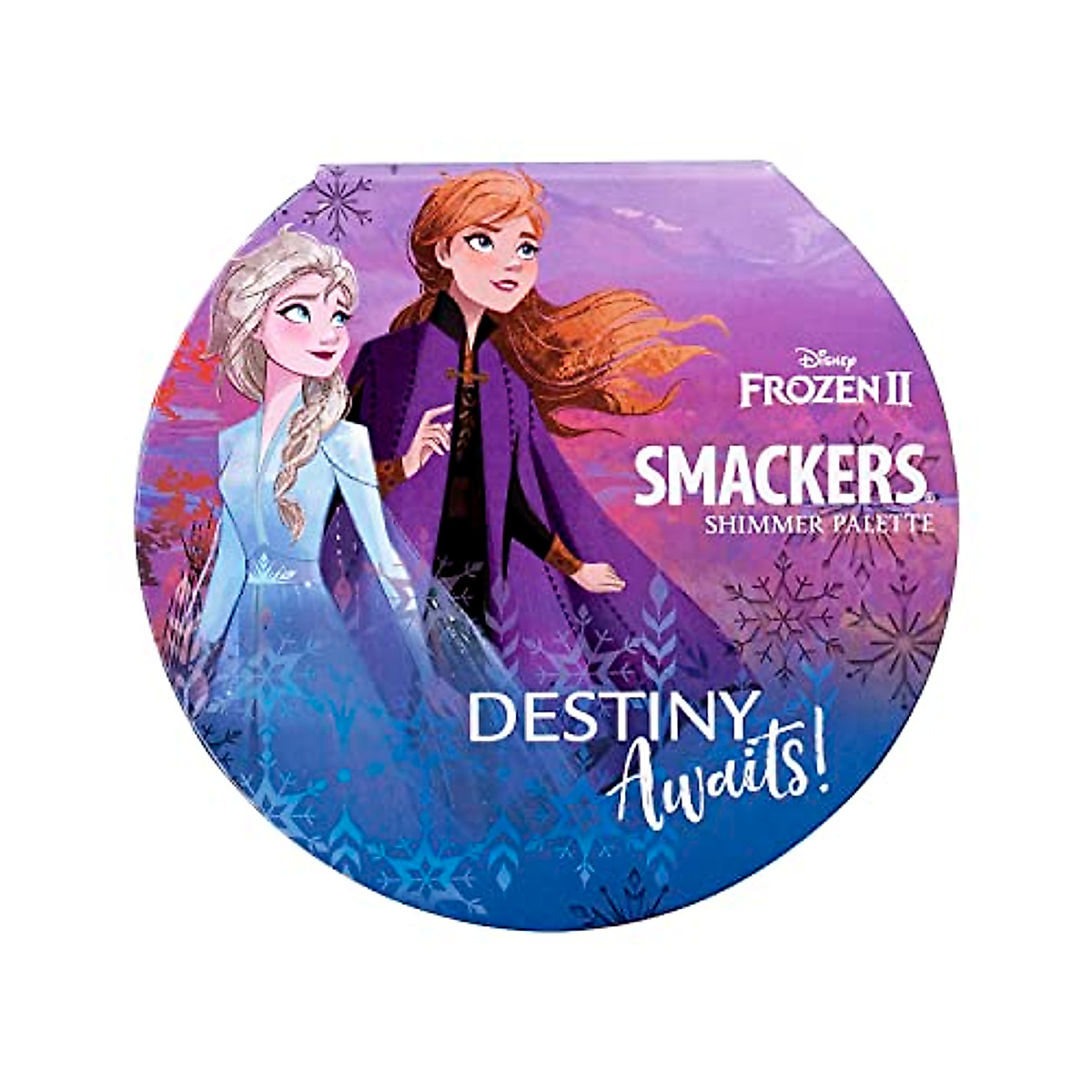 Lip Smacker Disney Frozen 2 Glitter Eyeshadow & Blush Makeup Palette, Melt For You Shimmer | Christmas Make Up Collection | Holiday Present | Gift for Girls