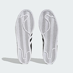 adidas Originals Men's Superstar Sneaker, Black/Core White/Black, 15