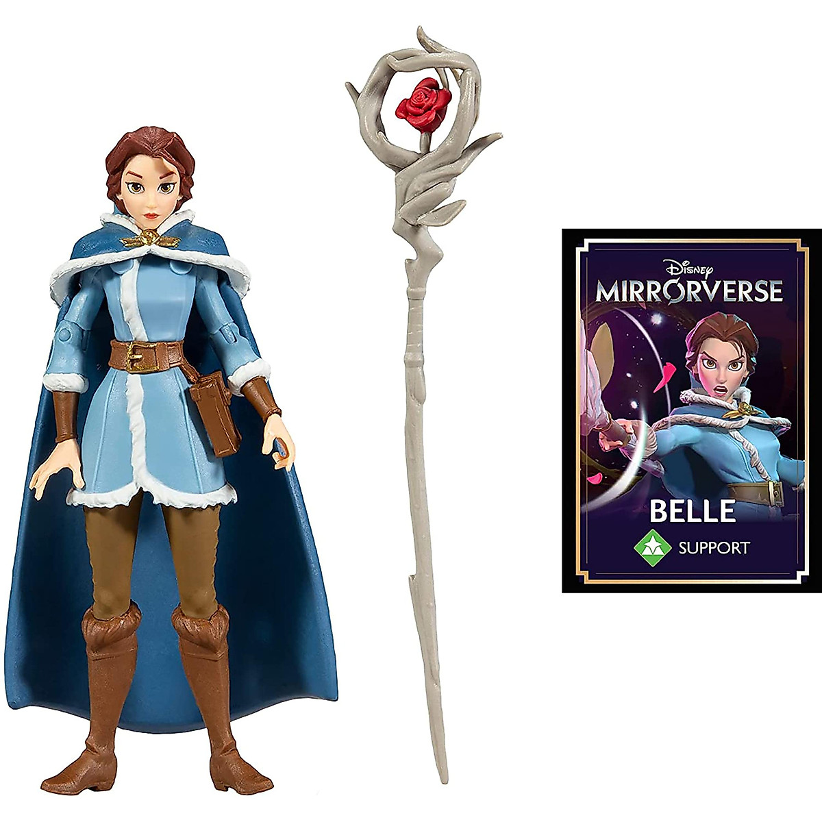 Disney Mirrorverse 5" Belle Action Figure with Accessories