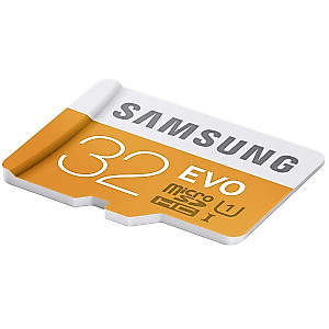 Samsung 32GB up to 48MB/s EVO Class 10 Micro SDHC Card with Adapter (MB-MP32DA/AM)