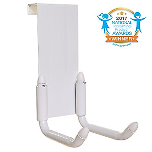 Dreambaby Strollerbuddy StrollAway Over The Door Baby Stroller Hanger – Heavy Duty Metal Hook Organizer with 50lbs Load Capacity – Model L256