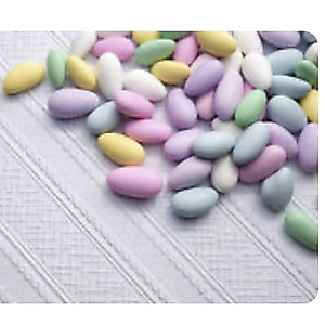 Sconza Assorted Jordan Almonds | Candy Coated California Almonds | Made in the USA |Pack of 1 (16 Ounce)