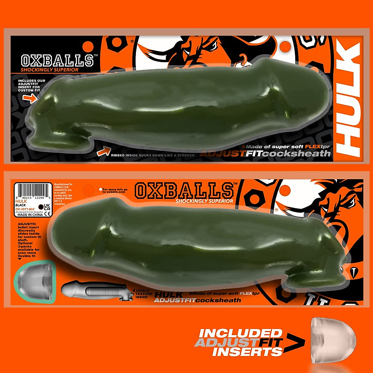 Oxballs 84495: Hulk Gargantic Cocksheath Army