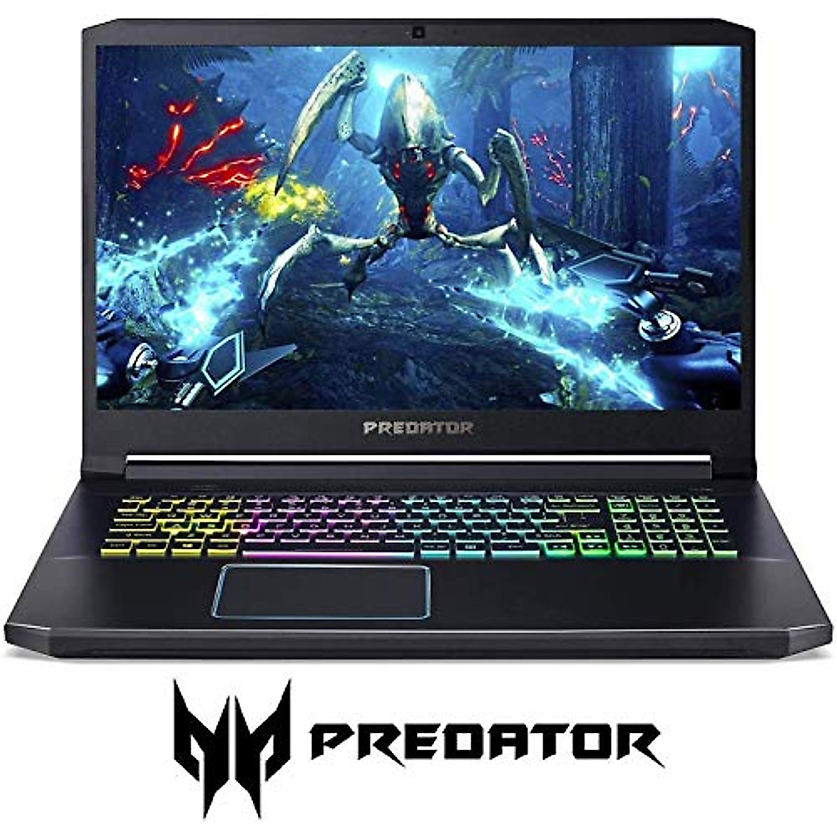 Acer Predator Helios 300 Gaming Laptop PC, 17.3" Full HD IPS Display, Intel i7-9750H, GTX 1660 Ti 6GB, 8GB DDR4, 512GB PCIe NVMe SSD, RGB Backlit Keyboard, PH317-53-77HB (Renewed)