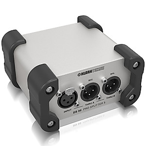 Klark teknik PRO SPLITTER 5 DS 50 Passive 1-In/5-Out Signal Splitter with Extended Dynamic Range
