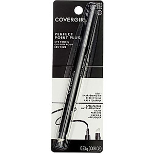 COVERGIRL Eyeliner Charcoal Self Sharpening Pencil (Pack of 3)