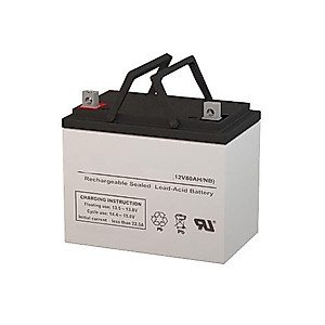 SigmasTek Replacement Battery for Panasonic LCR12V65P 12 Volt 75 AH NB Terminal
