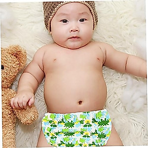 Healeved 6 Pcs Baby Training Pants Toddler Training Pants Newborn Baby Diapers New Born Diapers for Baby Washable Swim Diapers Newborn Swim Swimmers Training Diapers Pants Diaper for Baby