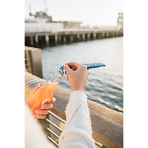 TO GO WARE Premium Reusable Bamboo Utensil Travel Set | Includes Fork, Knife, Spoon, Chopsticks, & Carabiner Clip | Made from Sustainable Materials | Eco-Conscious | Shibori Moon (Pack of 1)