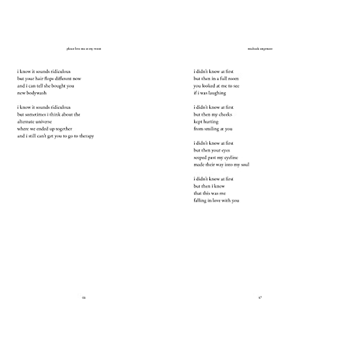 Please Love Me at My Worst