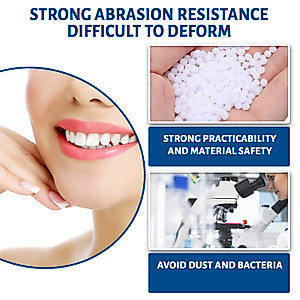 Tooth Repair Kit, Tooth Repair Granules, Nano-Molecule Teeth Filler Glue, Temporary Tooth Filling Kit for Temporary Restoration of Missing & Broken Teeth (2PC)