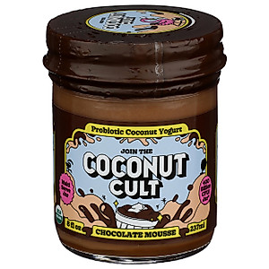 THE COCONUT CULT Organic Chocolate Mousse Coconut Yogurt, 8 OZ