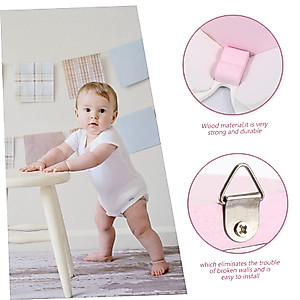 ORFOFE 1Pc Wooden Wall Mounted Storage Rack with Bowknot Decor Practical Indoor Organizer for Home Office Nursery Stylish and Functional Wall Shelf