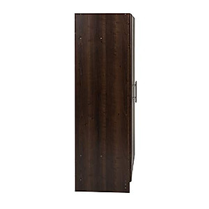 Prepac Elite 2 Door Wardrobe Cabinet, 32" W x 65" H x 20" D, Espresso